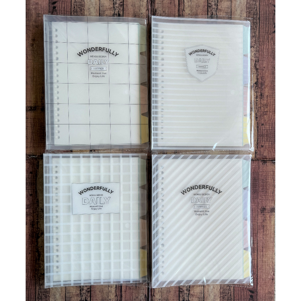 Jual Map Binder Wengu Wonderfully Daily B0217 A5 B5 - Binder Note Plus ...