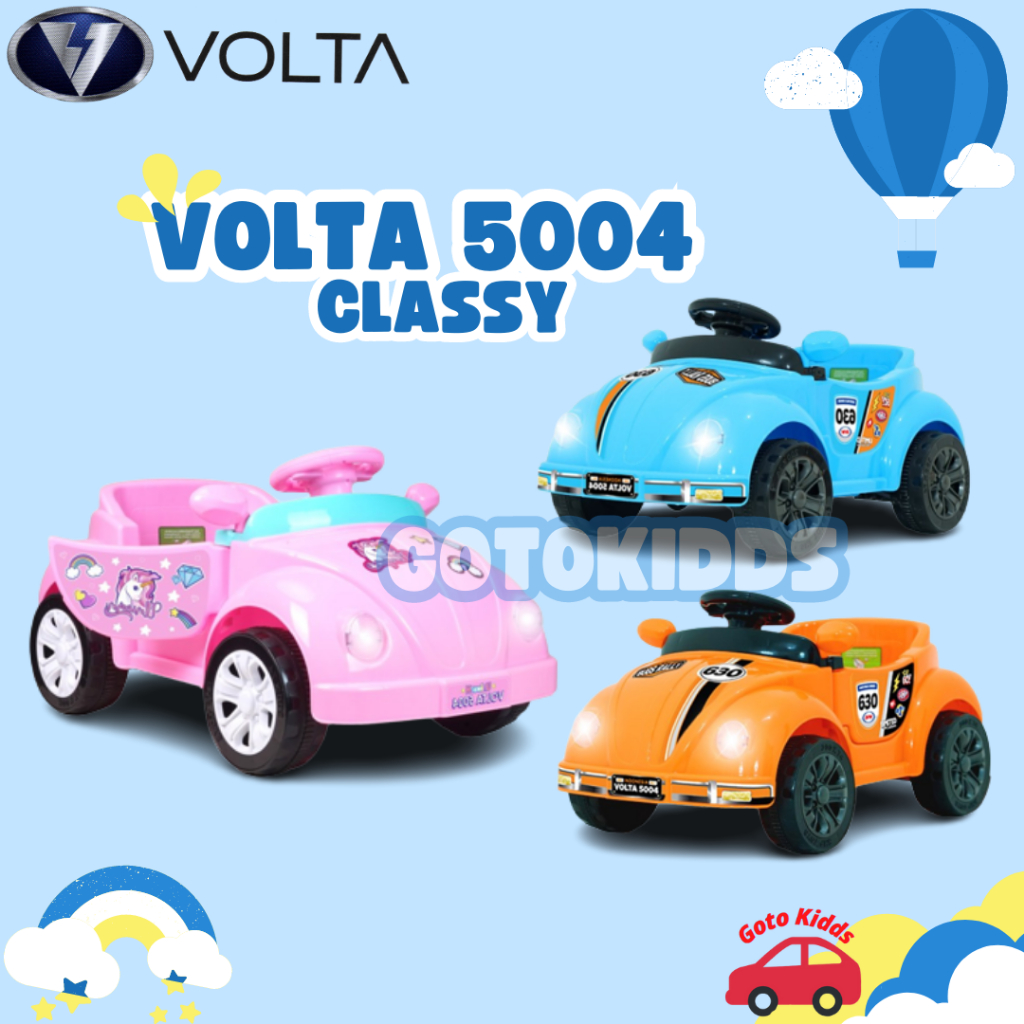 Jual Mainan Mobil Aki Classy Volta 5004 PINK & BIRU Maenan Anak ...