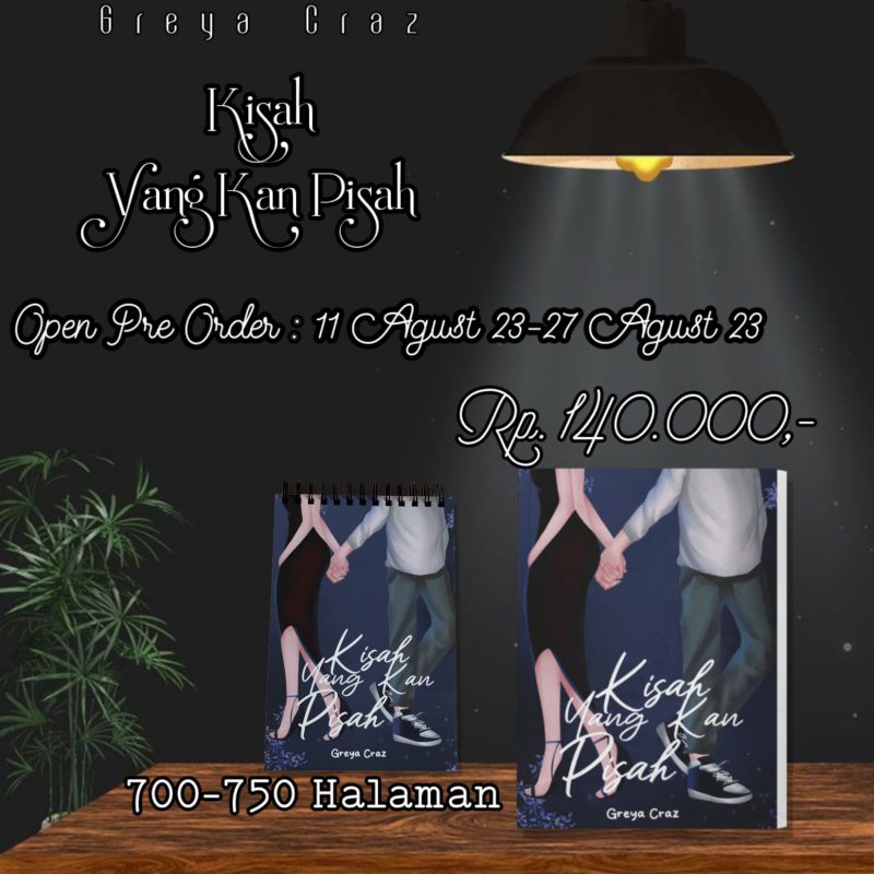 Jual Novel Kisah Yang Kan Pisah by Greya Craz book only | Shopee Indonesia
