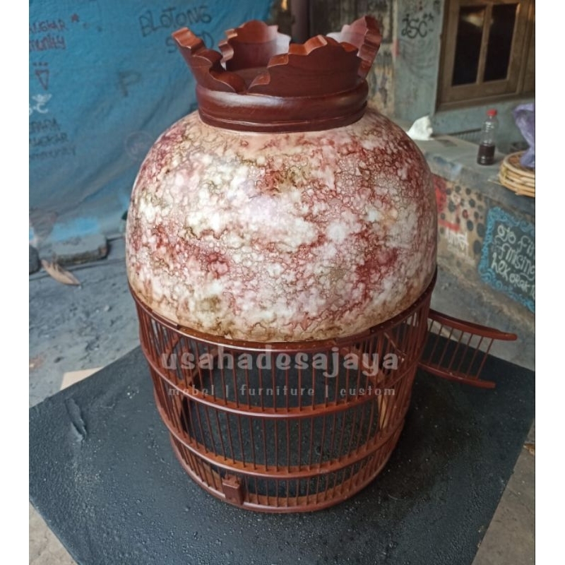 Jual Sangkar burung perkutut kayu jati | Shopee Indonesia