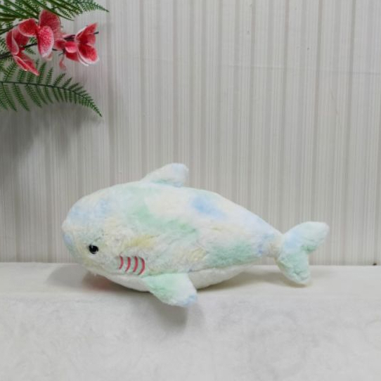 Jual Boneka Paus Pelangi Size 18"/45cm/boneka ikan paus/boneka animal ...