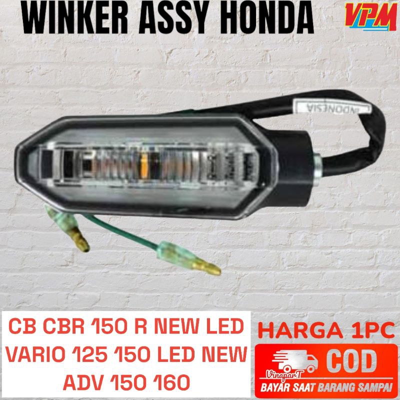 Jual lampu sein sen riting honda led cb cbr 150 vario 125 150 new adv 150 | Shopee Indonesia