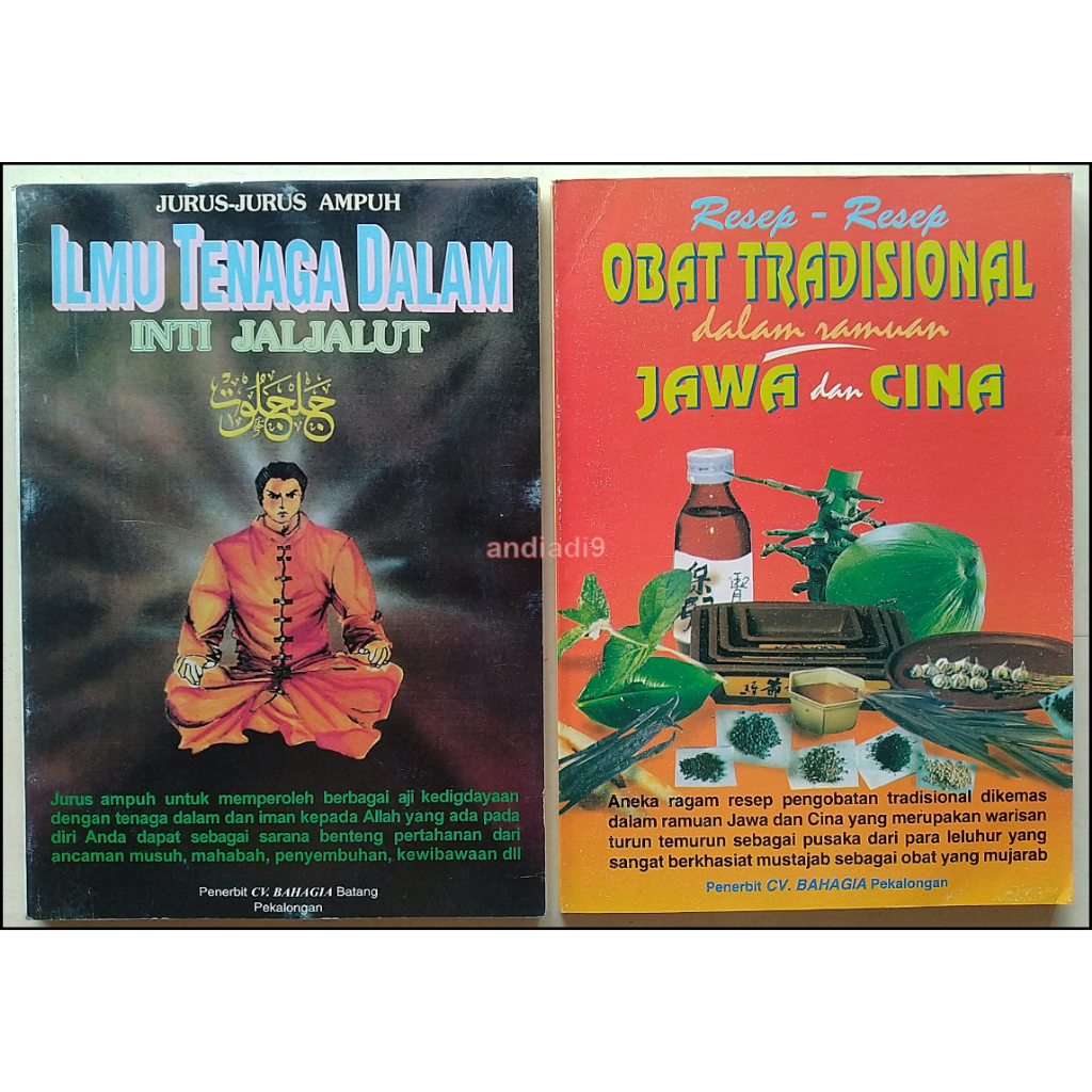 Jual ILMU TENAGA DALAM INTI JALJALUT RESEP OBAT TRADISIONAL DALAM ...