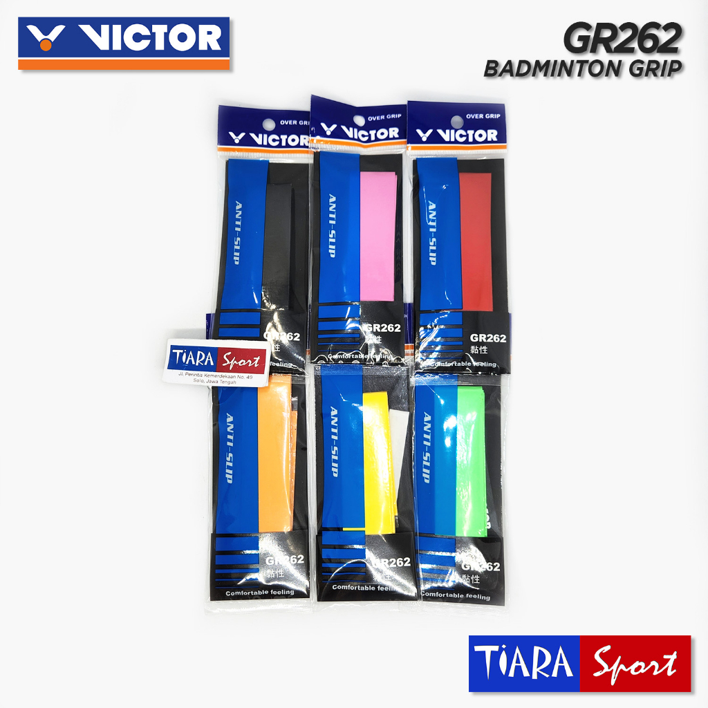 Jual Grip Raket VICTOR GR 262 - Badminton Overgrip Karet GR262 | Shopee ...