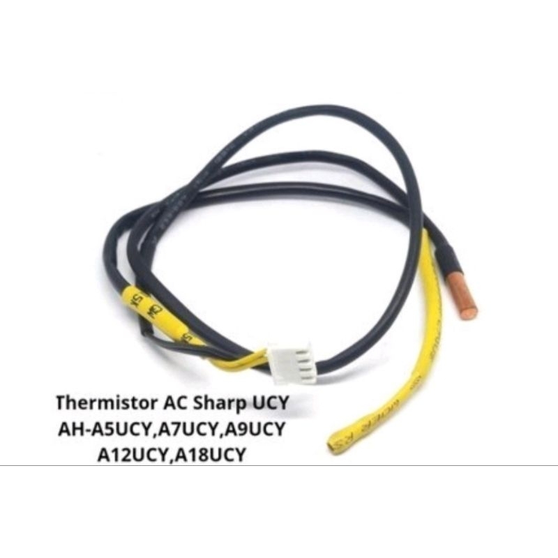 Jual TERMIS / THERMISTOR AC SHARP 1PK DOBLE DAN SINGLE VARIAN | Shopee ...