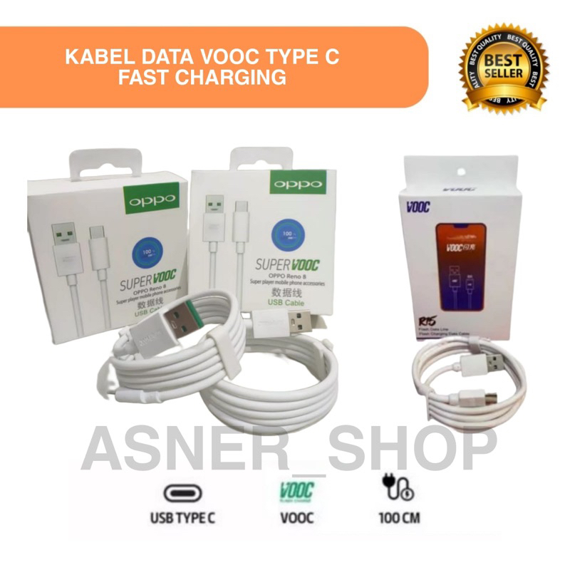 Jual Kabel Data Oppo Type C Support Vooc A9 2020 / Reno 3 Alltipe ...