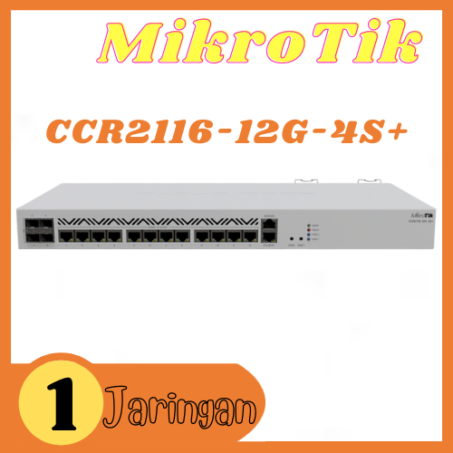 Jual Mikrotik CCR 2116 12G 4S+ CCR2116-12G-4S+ | Shopee Indonesia
