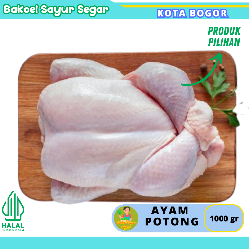 Jual Ayam potong segar Ayam Fresh Ayam Baru Setiap Hari 1kg | Shopee ...