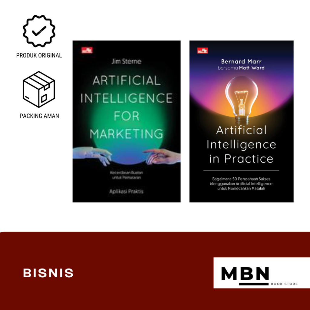 Jual BERNARD MARR & JIM STERNE : ARTIFICIAL INTELLIGENCE IN PRACTICE ... Jual BERNARD MARR & JIM STERNE : ARTIFICIAL INTELLIGENCE IN PRACTICE ...