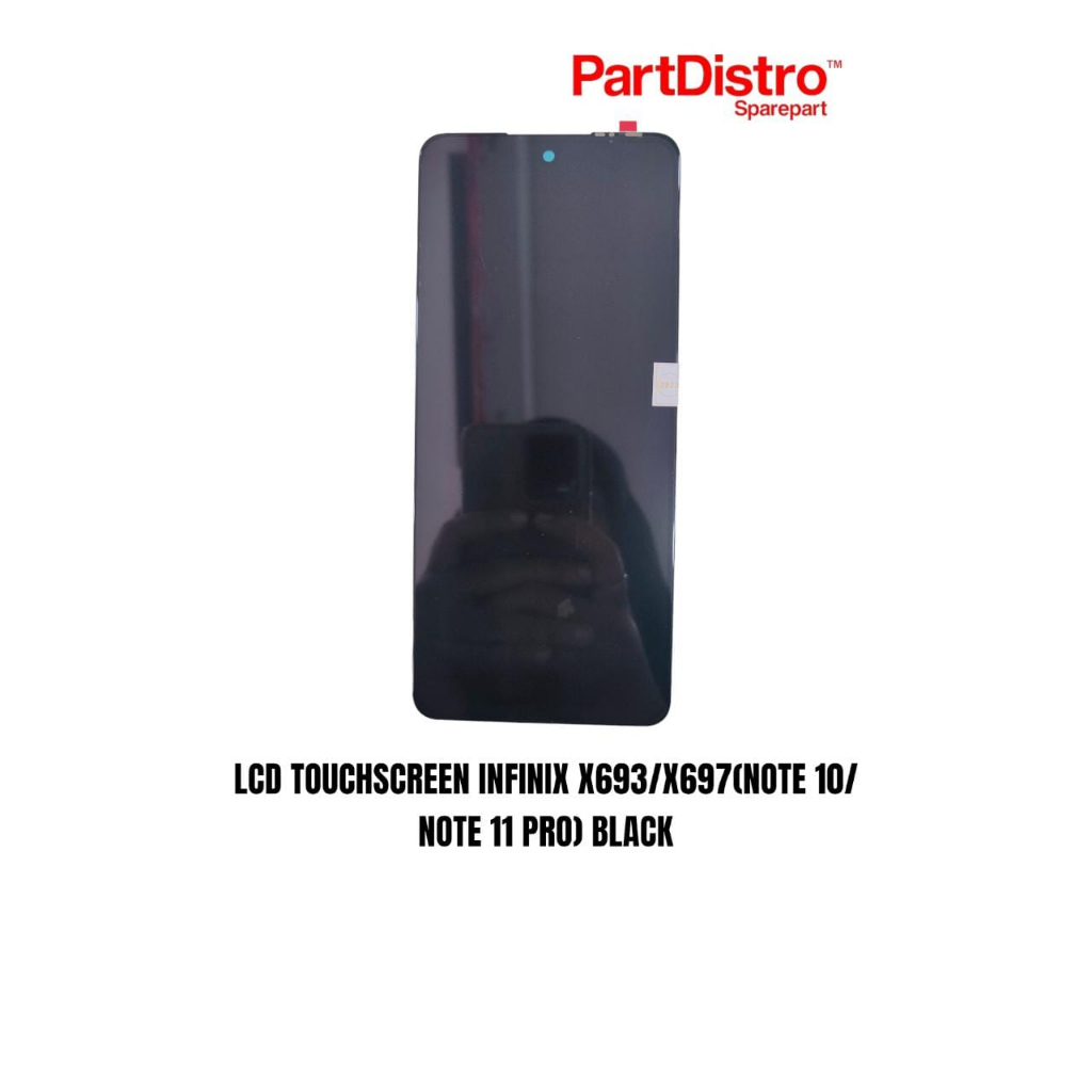 Jual LCD TOUSHCRENN INFINIX X693 / 697 (NOTE 10 / NOTE 11 PRO) BLACK ...