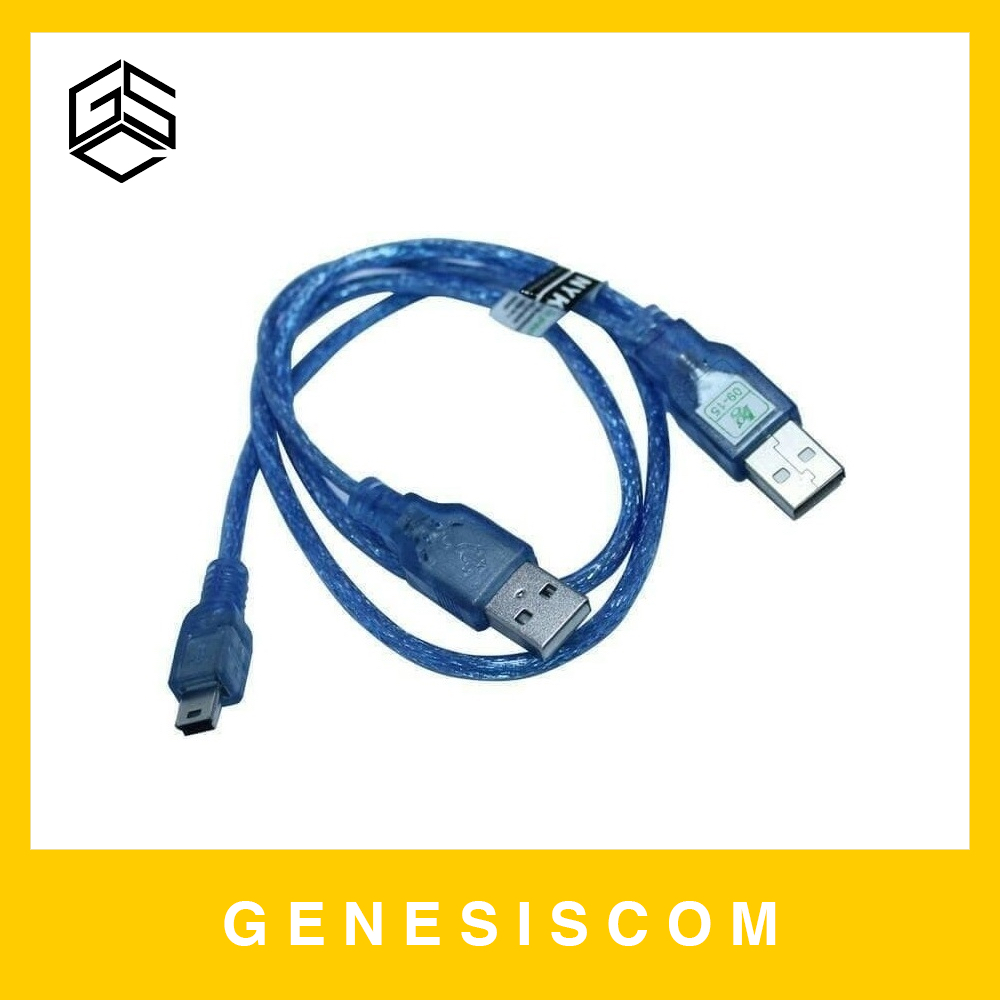 Jual NYK Kabel Data Hardisk 2 USB 2.0 Male to 5 Pin Mini - Cable ...