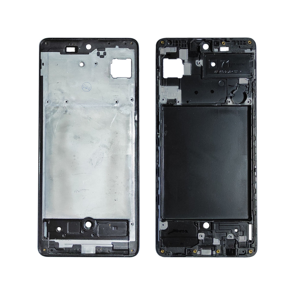 Jual FRAME SAM A71 / A715 2019 BLACK MIDDLE CASE TULANG TENGAH | Shopee ...
