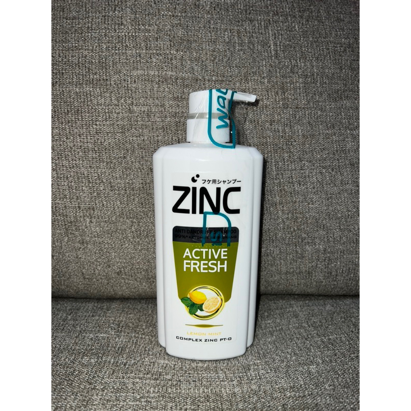 Jual ZINC SHAMPOO PUMP FRESH LEMON MINT 680 ML | Shopee Indonesia
