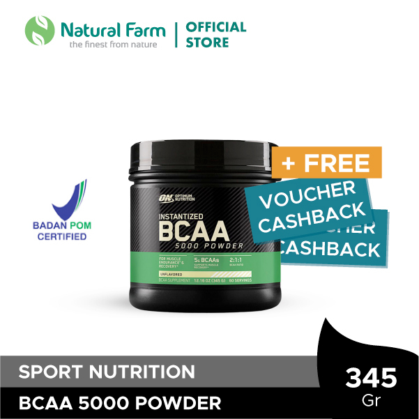 Jual Optimum Nutrition BCAA 5000 Powder | Shopee Indonesia