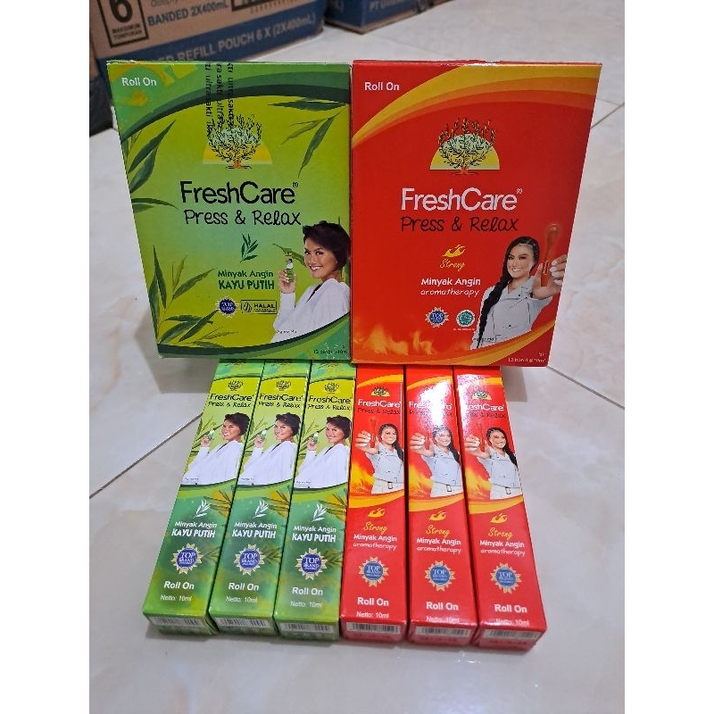 Jual FRESH CARE PRESS and RELAX Minyak Kayu Putih & Strong 10ml ...