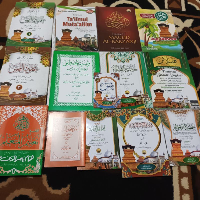 Jual 14 Kumpulan Kitab Pegon dan Terjemah | Kitab Jawa Pegon Dan ...