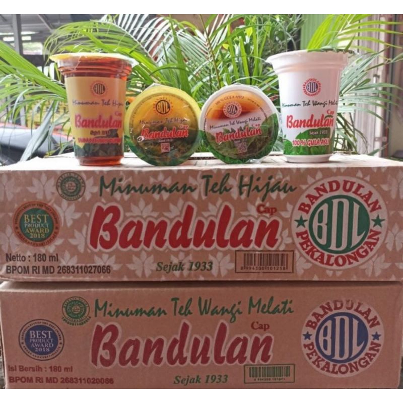 Jual Teh Bandulan Teh Hijau Kemasan Gelas | Shopee Indonesia