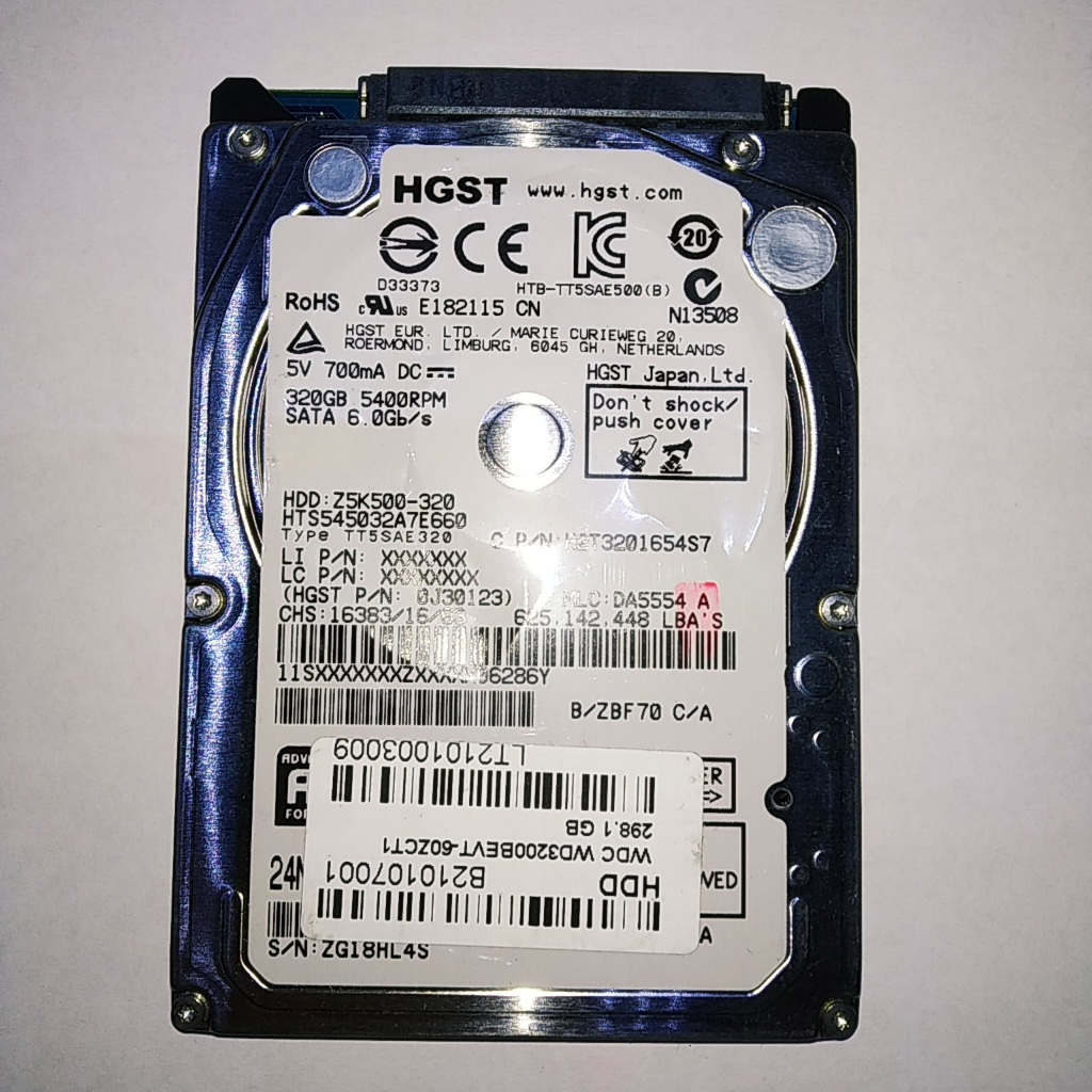 Jual hardisk ps2 2.5in 320gb full isi ( SATA ) | Shopee Indonesia