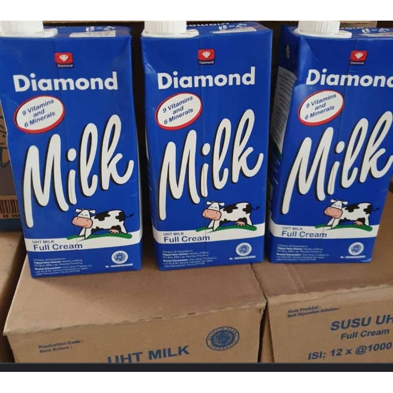 Jual SUSU UHT DIAMOND/SUSU FULL CREAM | Shopee Indonesia