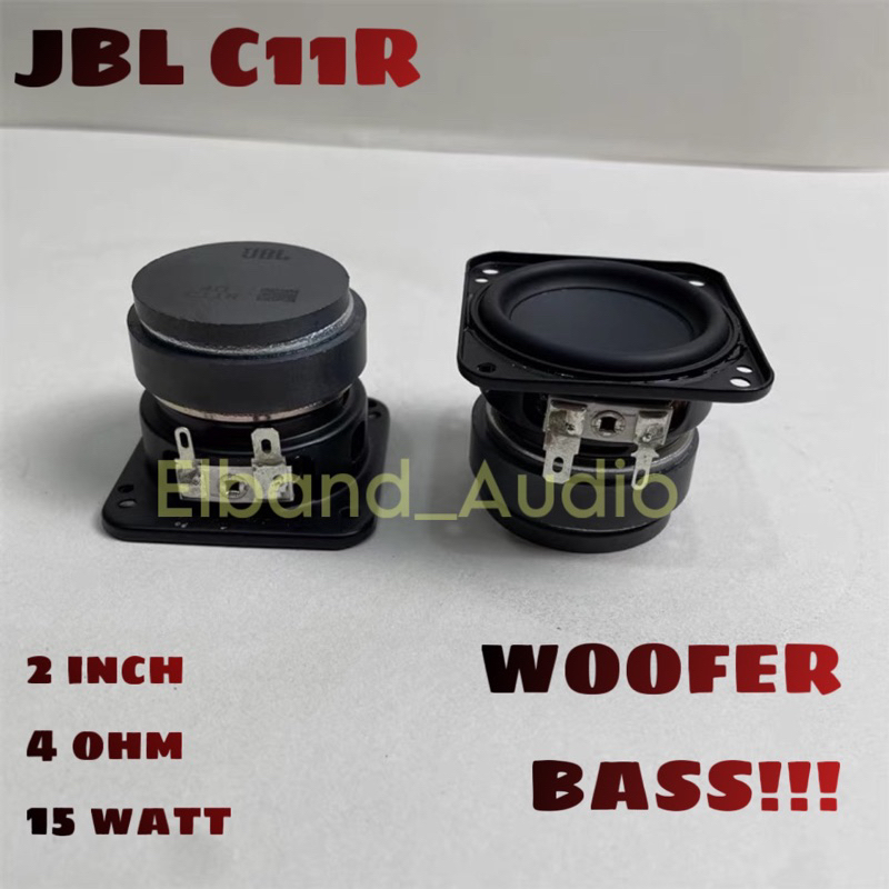 Jual JBL Woofer Bass 2inch 4ohm 15watt | speaker 2inch | Shopee Indonesia