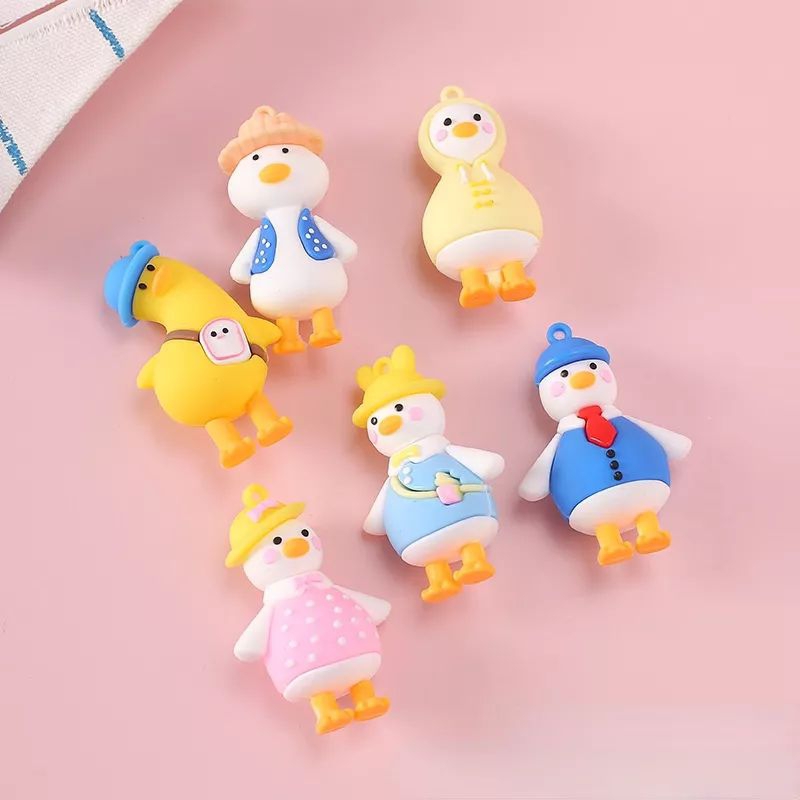 Jual 1 Pcs Gantungan Kunci Karakter Bebek Ganci Bebek Random | Shopee ...