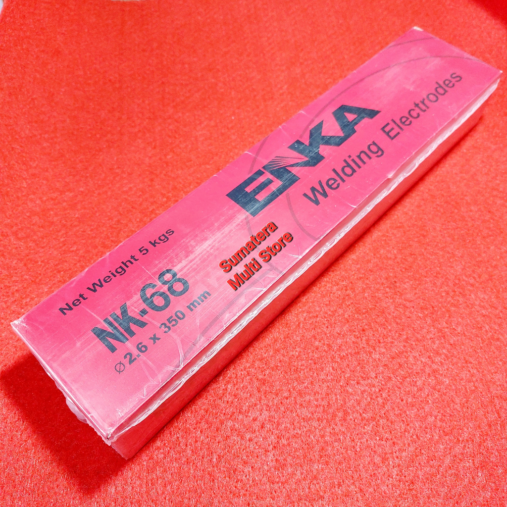 Jual Kawat Las Enka 68 2,6 mm Kemasan 5 Kg - NK Nikko Steel Electrode - 2,6 mm Standart | Shopee ...