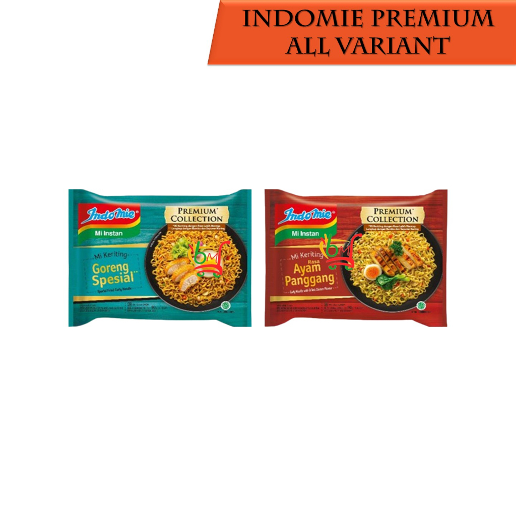 Jual Indomie Premium Collection Mie Keriting All Variant | Shopee Indonesia