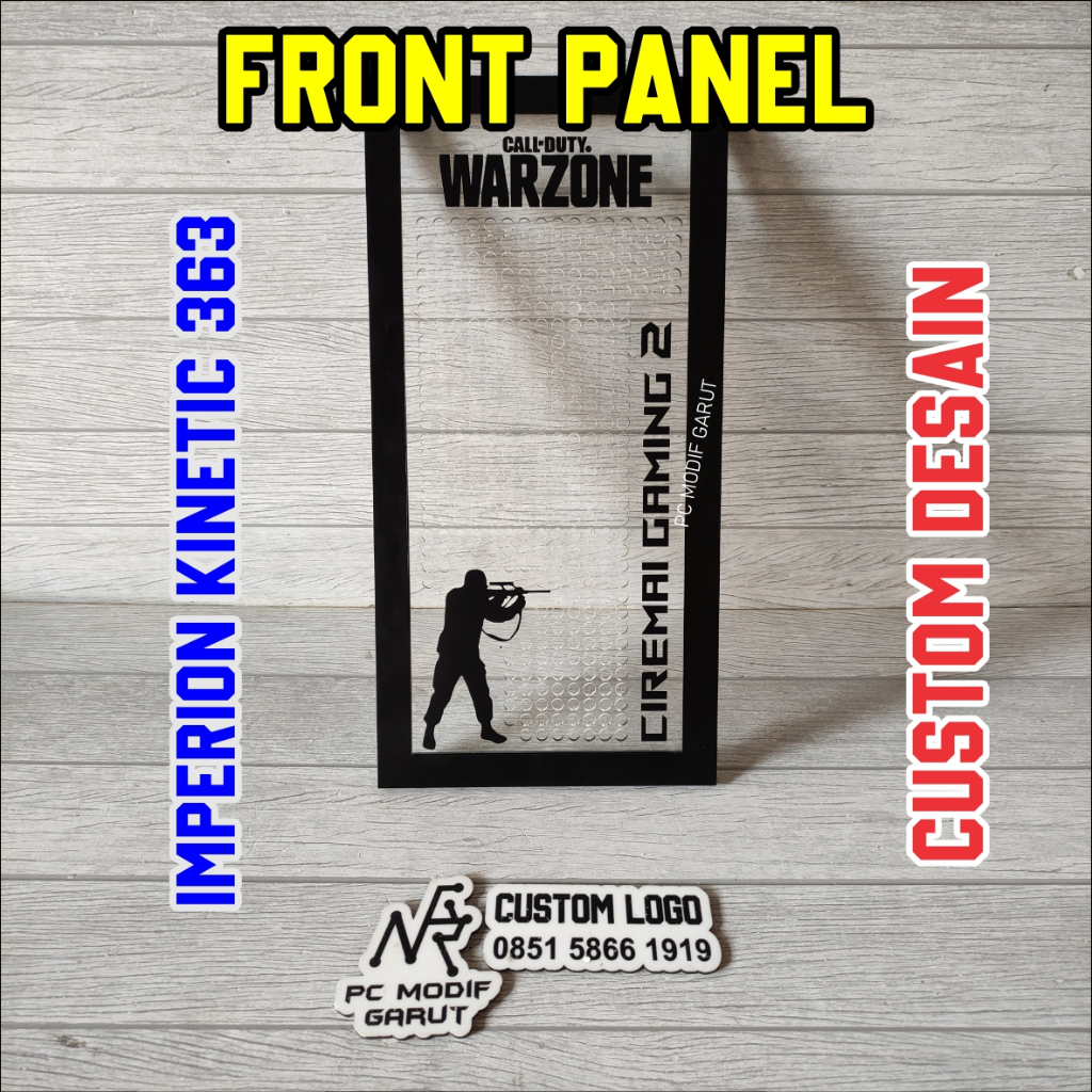 Jual FRONT PANEL IMPERION KINETIC 363 CUSTOM LOGO | Shopee Indonesia