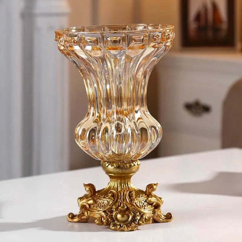 Jual European Luxury Crystal Vase Vas Mewah Vas Kristal Vas antik ala ...