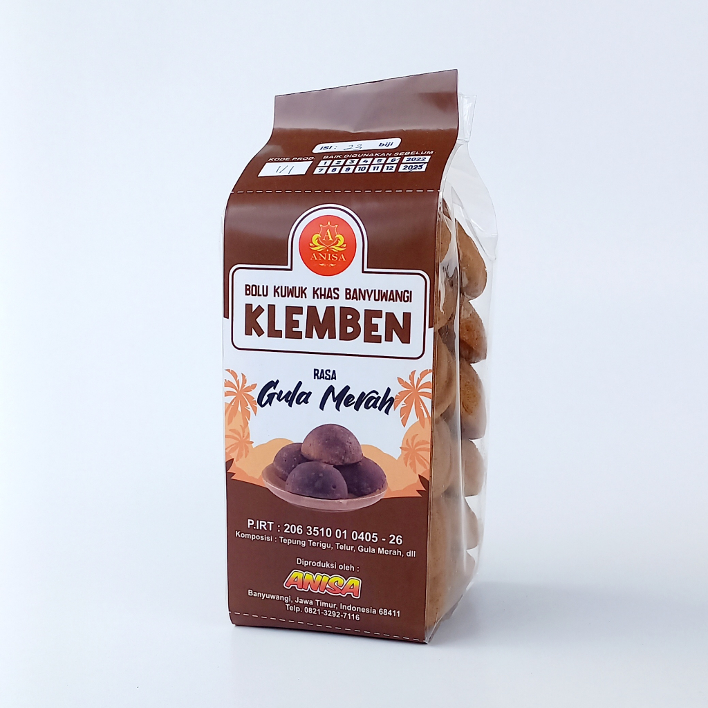 Jual KLEMBEN BANYUWANGI / KLEMBEN GULA MERAH / BOLU KUWUK KHAS ...