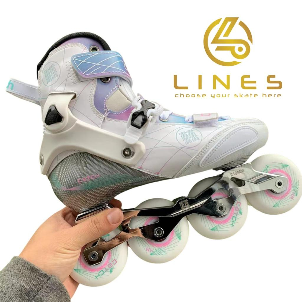 Jual SEPATU RODA CATCH CARBON INLINE SKATE | Shopee Indonesia