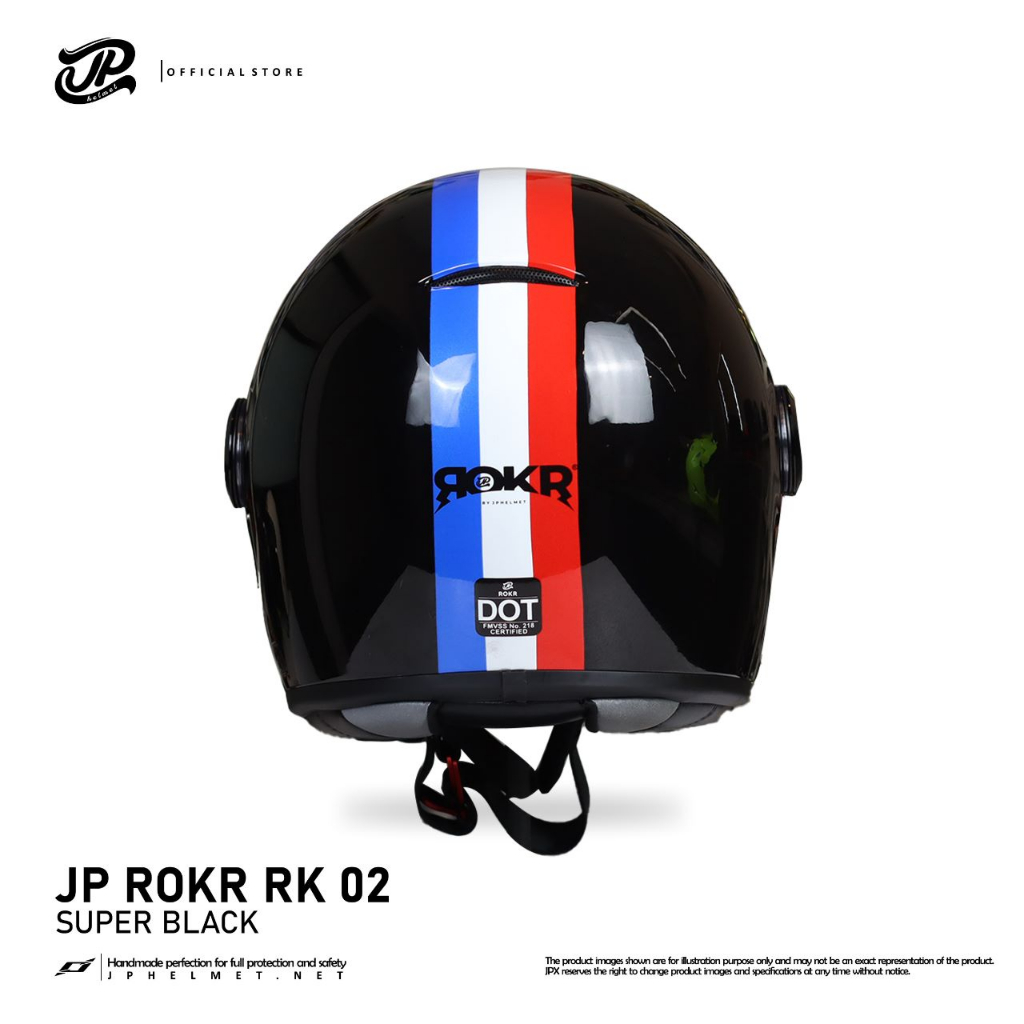 Jual Helm Fullface Retro JP Rokr - RK 02 | Shopee Indonesia