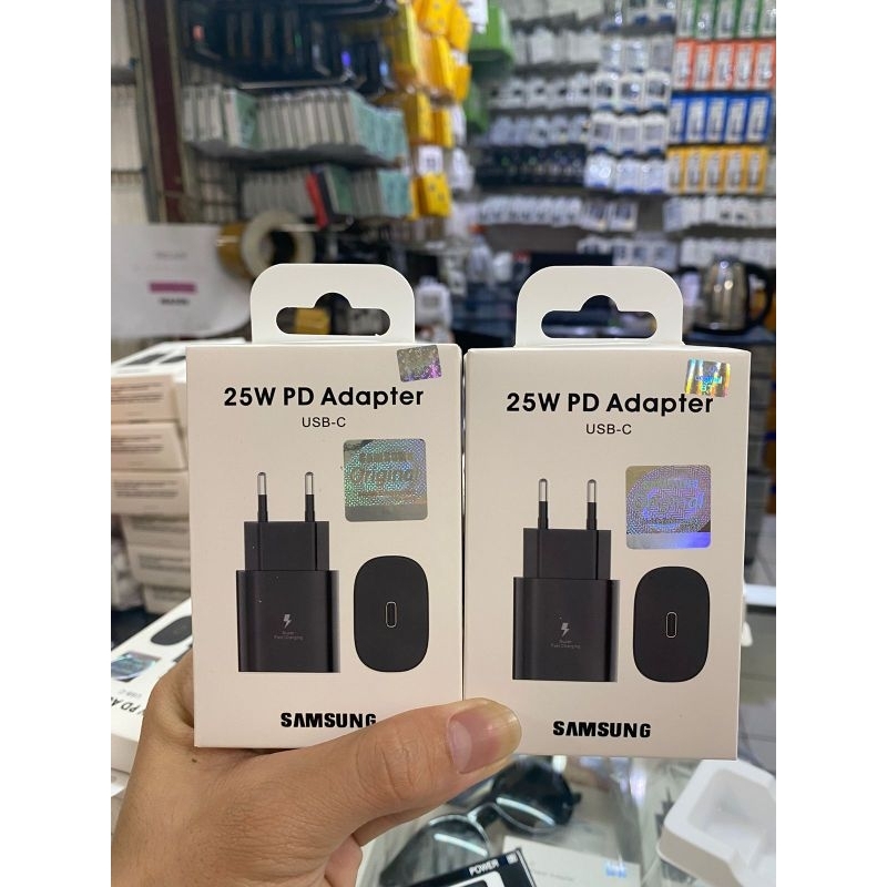 Jual Adapter Samsung 25w USB/type- C ORIGINAL A,series A50,A52s A53,A33 ...