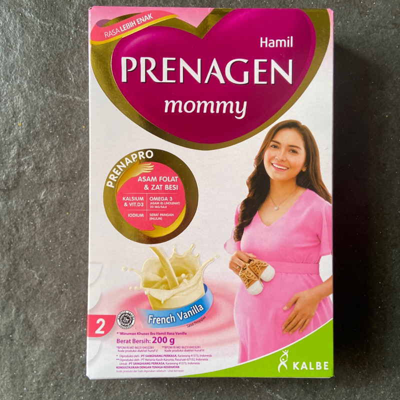 Jual Prenagen Mommy Susu Ibu Hamil French Vanilla 200 g | Shopee Indonesia
