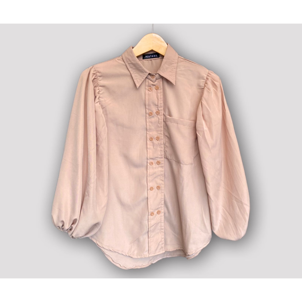 Jual ELS BAJU ATASAN WANITA LENGAN BALON BLOUSE WANITA LENGAN BALON ...