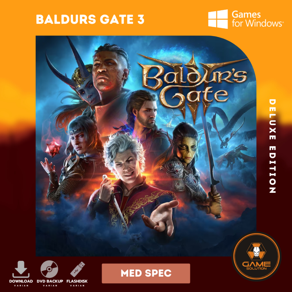 Jual BALDURS GATE 3 DELUXE EDITION | Game PC | Shopee Indonesia