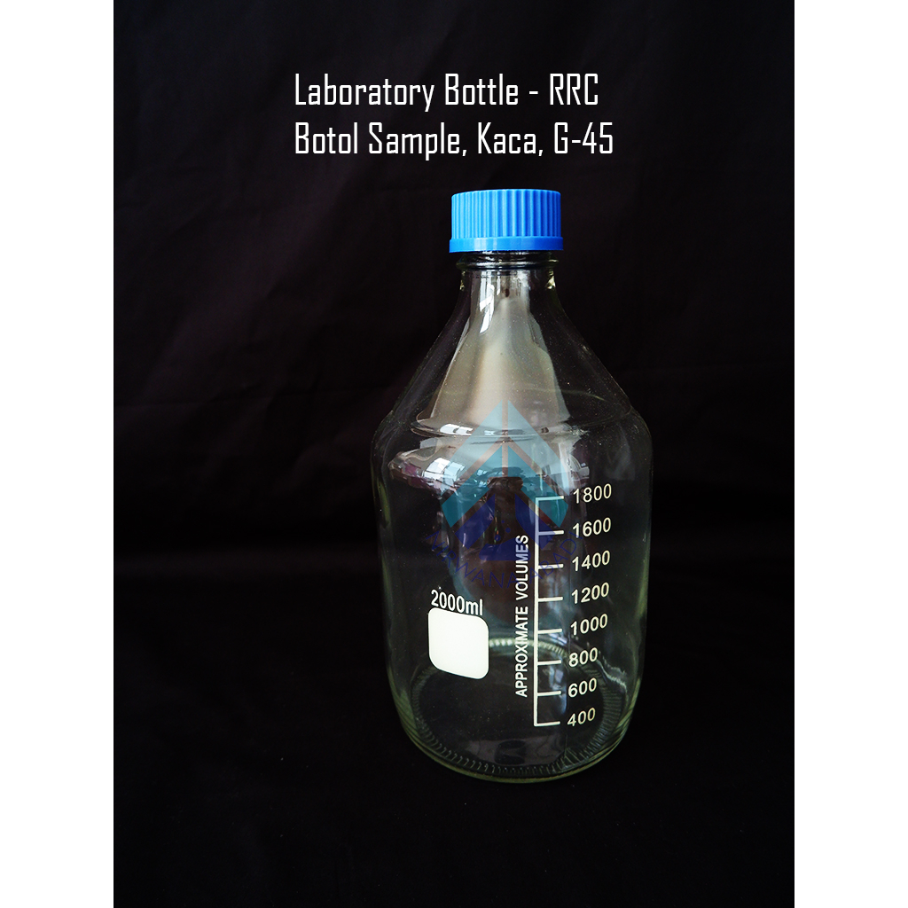 Jual Botol Sampel 2 Liter Bening RRC | Lab Bottle Clear | reagen ...