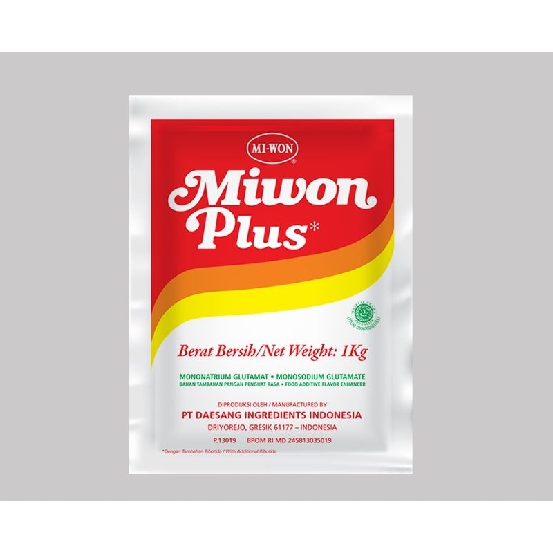 Jual Penyedap Rasa Miwon Plus & Aji Plus 1 kg | Shopee Indonesia