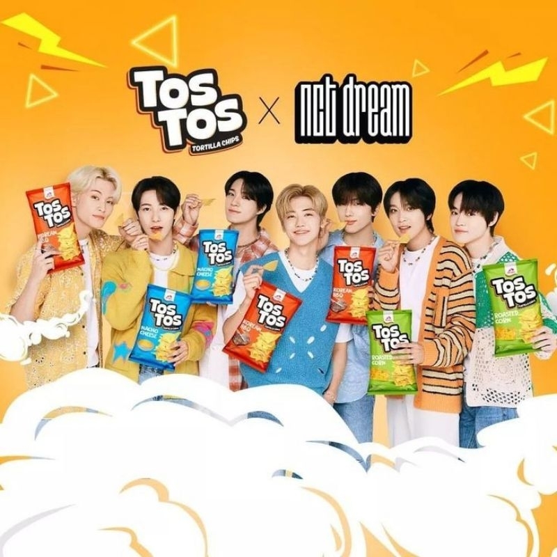 Jual SNACK TOS TOS Tortilla Chips X NCT DREAM edition | Shopee Indonesia