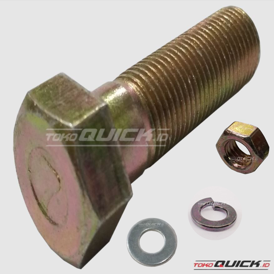 Jual Baut Roda Traktor Quick All Type - Bolt (S) M12 X 1.25 X 40 HT-30 ...