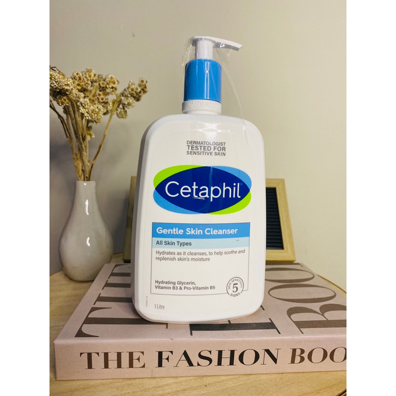 Jual [NEW] Cetaphil Gentle Cleanser 1000ml / 1 Liter | Shopee Indonesia