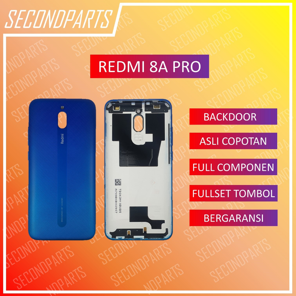 Jual CASING BACKDOOR BACKCOVER COVER BELAKANG REDMI 8A PRO ORIGINAL ...