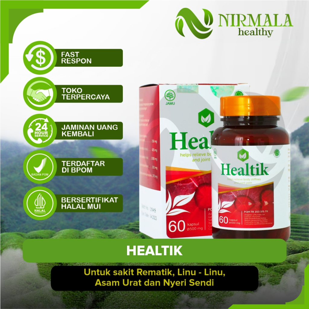 Jual HEALTIK OBAT NYERI SENDI | Shopee Indonesia