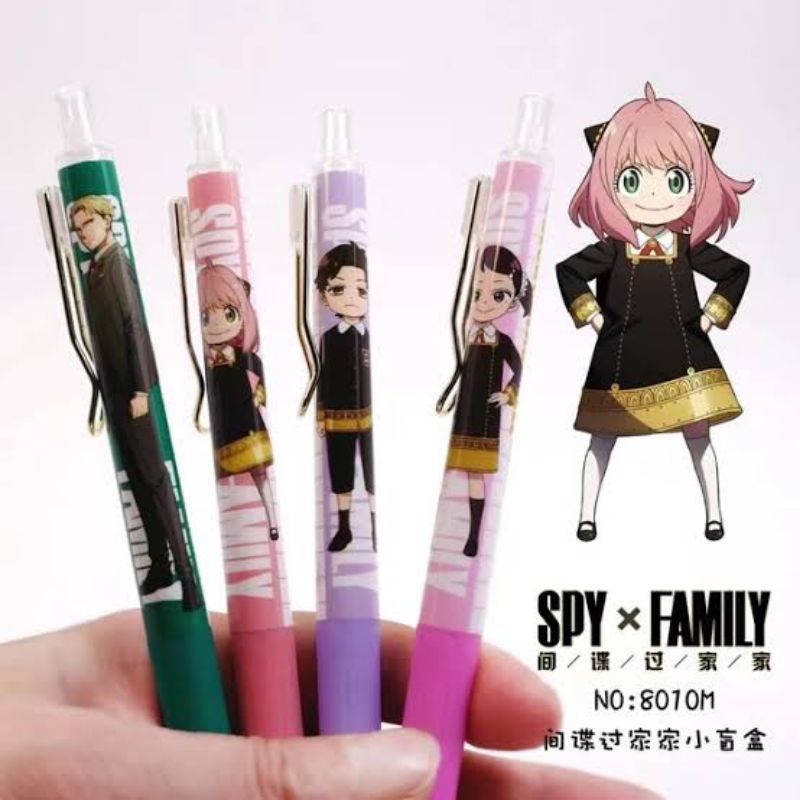 Jual Pulpen Spy X Family Pen Gel Anya Forger Anime stationery | Shopee ...