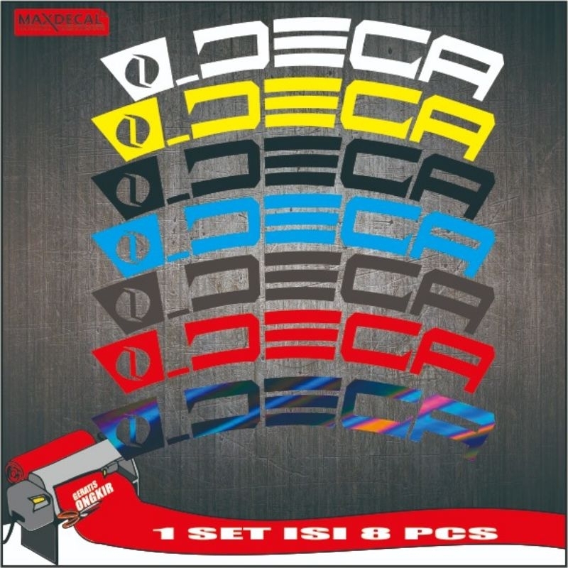 Jual sticker rima stiker velg sepeda deca | Shopee Indonesia