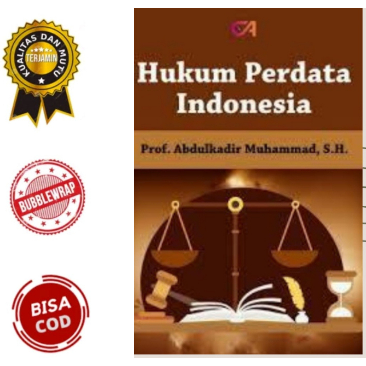 Jual Buku Hukum Perdata Indonesia - Prof. Abdulkadir Muhammad, S.H ...