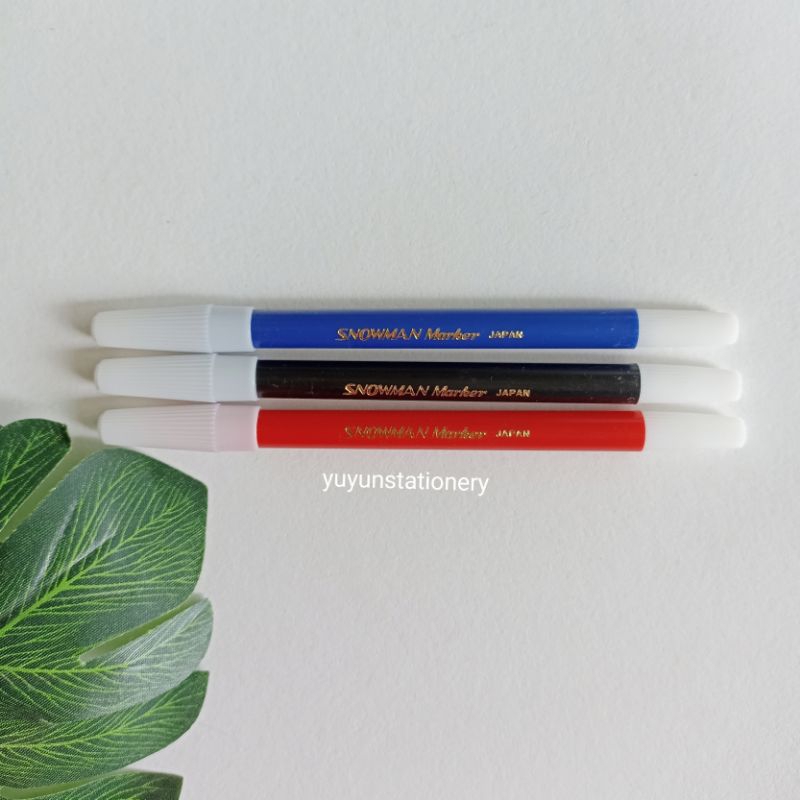 Jual Spidol Snowman Kecil Hitam Merah Biru | Shopee Indonesia