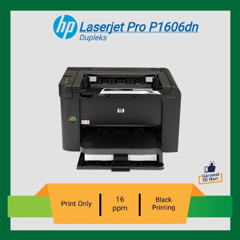 Jual Printer Hp LaserJet P1606dn Printer Monochrome Printer Laser ...