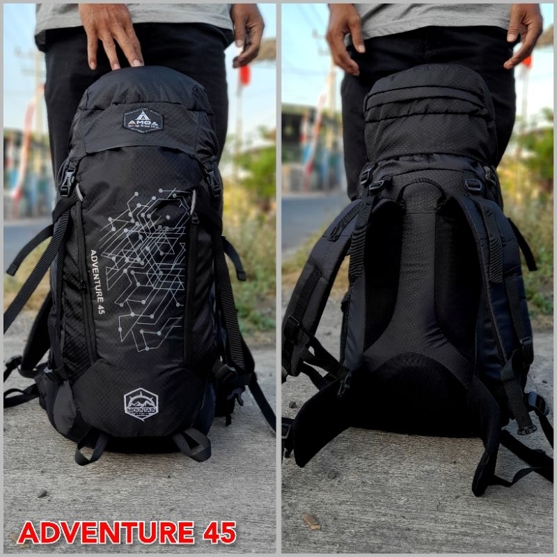 Jual Tas Pendaki Gunung 45L / Tas Keriel Carrier 45 Liter up 50L ...
