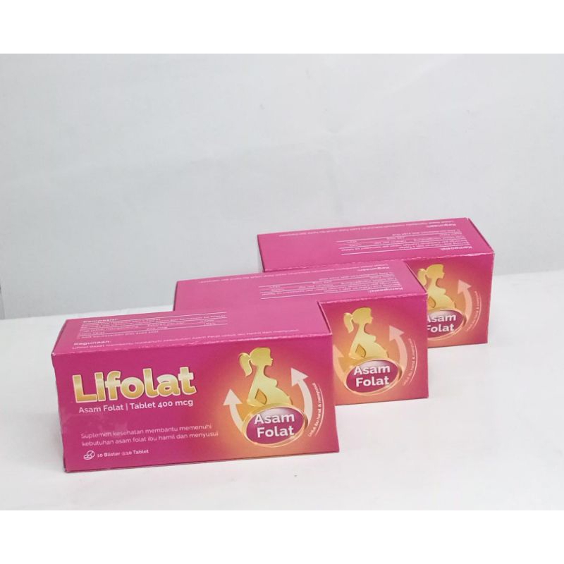 Jual Lifolat Tablet 400 mcg (Box) | Shopee Indonesia